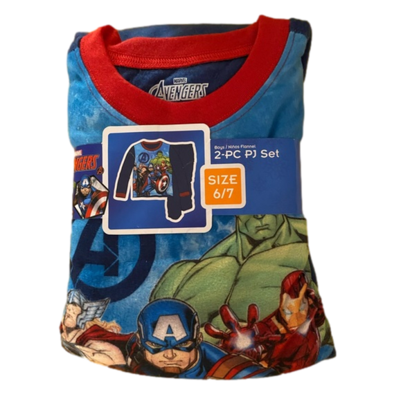 Marvel | Pajamas | Marvel Avengers 2pc Pajama Set Size 67 Nwt Sku745 ...